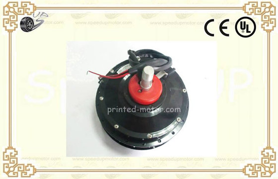 Printed Winding Wheelchair Brushed Hub Motor With Electromagnetic Brake DC 24 volt 180W,Single Output Axis
