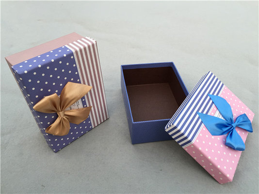 Dots Printing Trays Insert Red Recycled Cardboard Gift Boxes For Chocolate