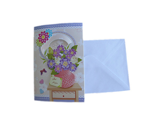 Customized FSC Paper Paper Greeting Card Wedding Invitation Use