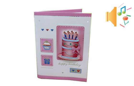 Glitter Paper Greeting Card Glossy Paper Folded 250gsm / 300gsm