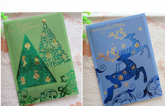 UV Printable Greeting Cards A3 / A4 / A5 , Durable Assorted Greeting Cards