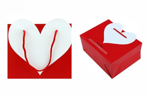 Customized White Small Gift Bags Wedding Gift Bags Foldable With Rope Handles