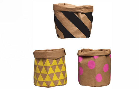 ECO Bag Paper Basket Kraft Paper Bags Cellulose Fibre ISO9001/ BV