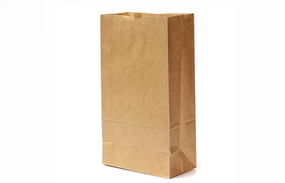 OEM Order Food Grade Paper Carry Bags  Take - Out Packaging For Cookier / Bread  / Candy