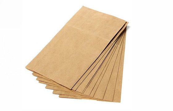 OEM Order Food Grade Paper Carry Bags  Take - Out Packaging For Cookier / Bread  / Candy