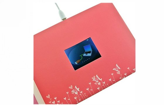 Custom Paper Greeting Card Brochure Free Printable Greeting Cards 4.3 Inch Lcd