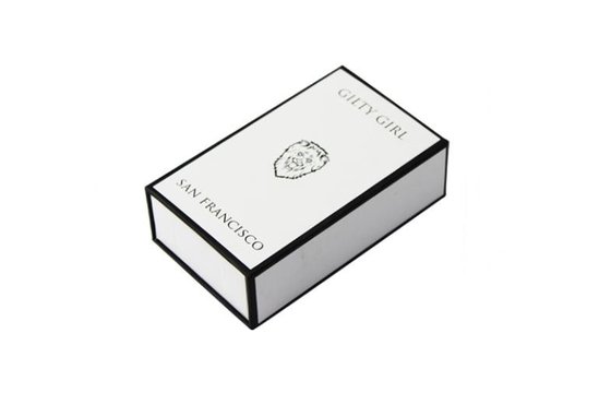 Drawer Type Cardboard Gift Boxes With Customized Shaped Foam Insert
