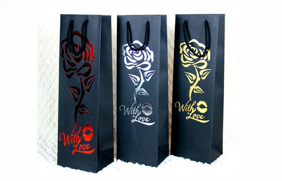 Jute Wine Christmas Wine Bags Wine Carrying Bag Foldable Fashion