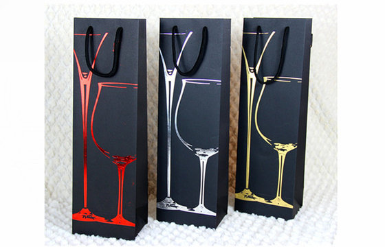 Jute Wine Christmas Wine Bags Wine Carrying Bag Foldable Fashion