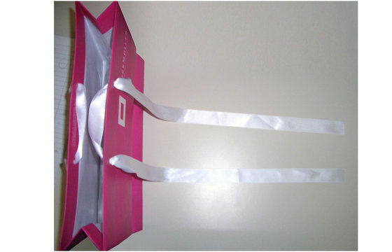 Red high Quality Paper Bowknot Printing Paper Gift Bags For Holiday