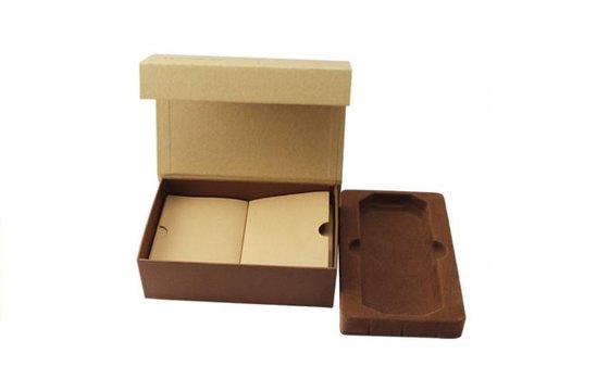 Gold Stamping Folding Magnet Gift Boxes With PVC And Paper Card Insert