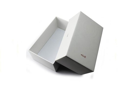 Intelligent Product Packging White Cardboard Gift Boxes With Top And Bottom