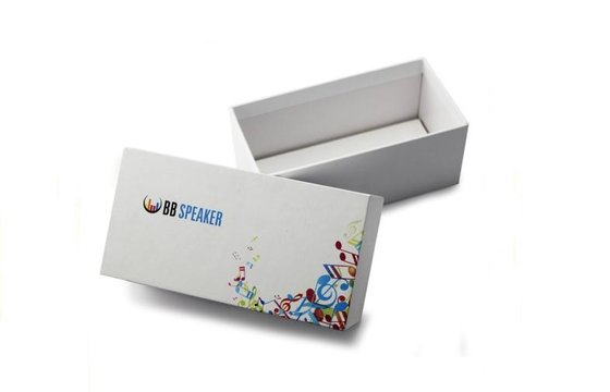 4 Color Printing BB Speaker Gift Packaging Boxes With Lid Base