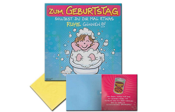 4 Color Children Funny Greeting Cards Music Sound Printing Folded