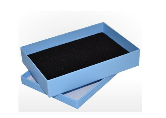 Jewelry Necklace Box Matt lamination Foam Insert Rectangular Necklace Box
