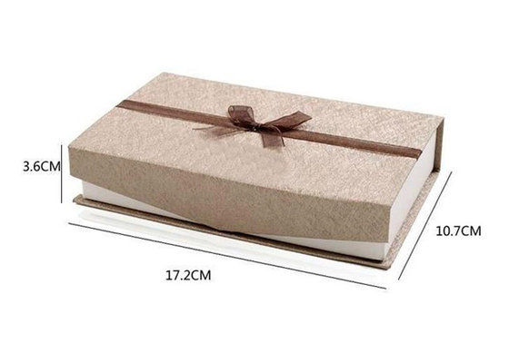 Magnetic Cardboard Box Foam Insert Fancy Paper Jewelry Ring Display Box