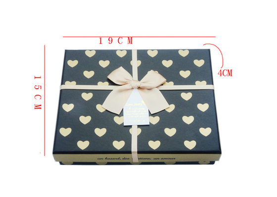 exquisite ecofriendly chocolate Recycled Cardboard Gift Boxes with insert