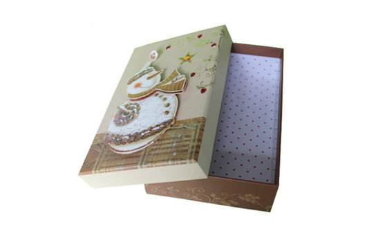 Custom Designed Recycled Cardboard Gift Boxes For Christmas Gift  With Snowman