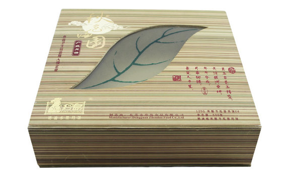 Grey Smart Cardboard Tea Gift Boxes / Recycled Plastic Boxes For Gift