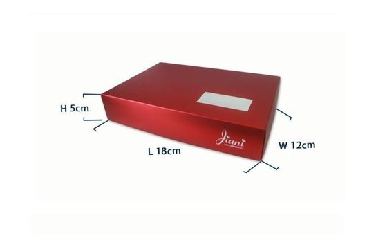 Eco - Friendly Red Matt Laminated Cardboard Boxes For Festival