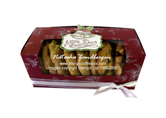 fashionable Paper Cookie Paper Packaging Boxes , clear Window paper boxes for food