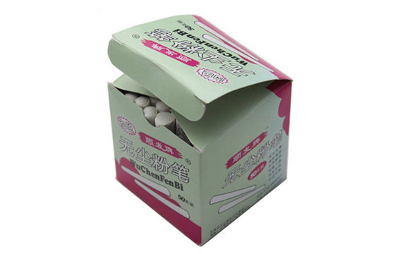 Varnishing Chalk Paper Packaging Boxes With Printing Handling Dustless