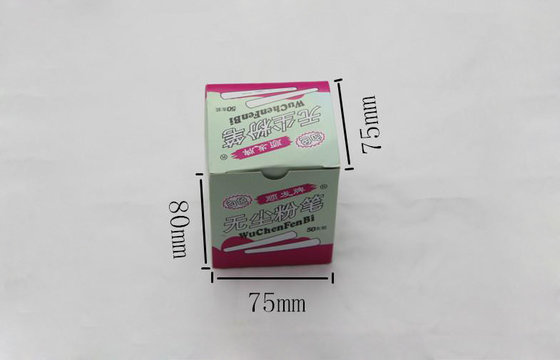 Varnishing Chalk Paper Packaging Boxes With Printing Handling Dustless