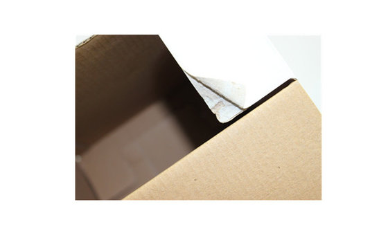 Grey Recycled Corrugated Paper Packaging Boxes For Electronic Products