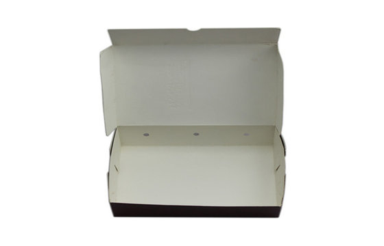 White Paper Food Grade Packaging Boxes / Sweetheart Pastry Food Box