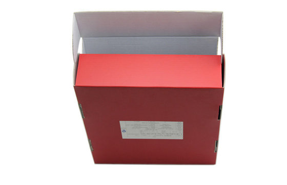 Food Red Corrugated Paper Packaging Boxes For Mooncake Packaging