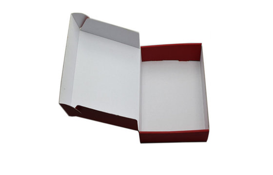 Food Red Corrugated Paper Packaging Boxes For Mooncake Packaging