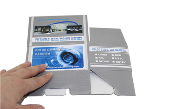 Corrugated Paper Glossy Lamination Printing Box Packaging For Camera
