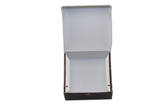 Eco - friendly Printing Brown Burger Box Packaging / Cardboard Food Boxes