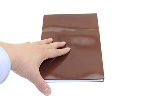 Eco - friendly Printing Brown Burger Box Packaging / Cardboard Food Boxes
