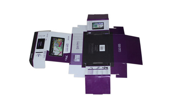 Custom Printed Corrugated Boxes Paper Recycling Boxes With Glossy Lamination
