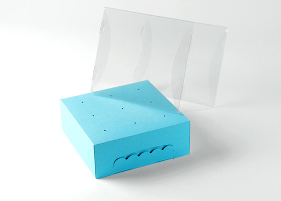 0.2mm - 0.35mm Clear Plastic Boxes , Transparent Plastic Chocolate Boxes With Bottom