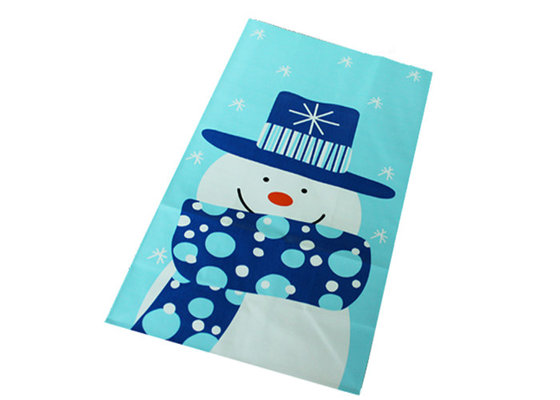 Snowman Party Treat Paper Bag Loot Paper Bag Food Grade For Candy 