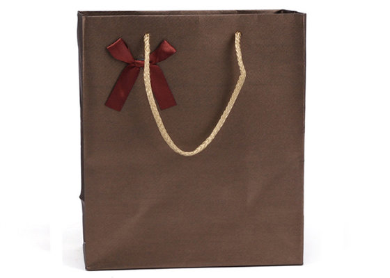 Paper Carrier Bags Brown Kraft SOS Takeaway Food Lunch Party With Handles