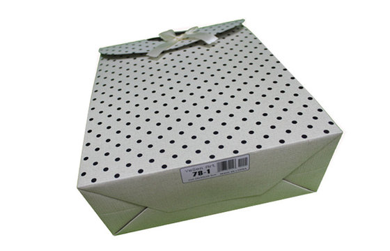 Paper Gift Bags batterfly gift carry bag hook and loop close die cut handle bag