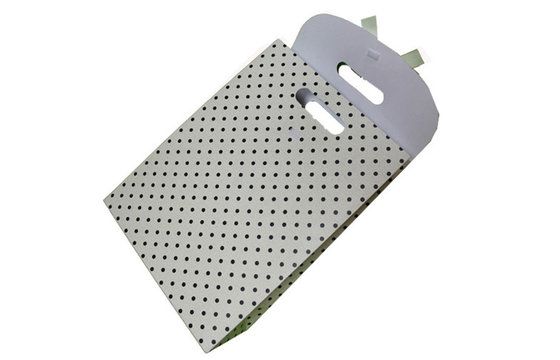 Paper Gift Bags batterfly gift carry bag hook and loop close die cut handle bag
