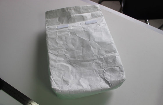 Environmental Velcro Close Food Grade Varnish Kraft Paper Bags
