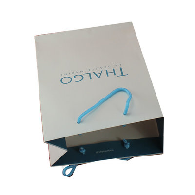 Fashion Biodegradeble Matte Laminated Colorful Paper Bags With Handles