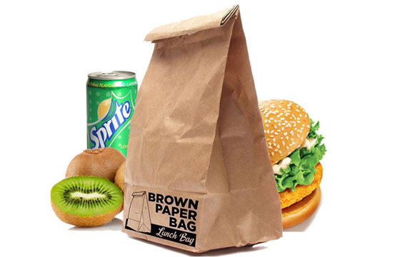 Environmental Collapsible Tyvek Paper Personalized Insulated Lunch Bags For Kids
