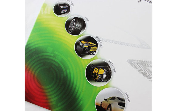 Advertising UV printing A4 Paper file folder / office file holder
