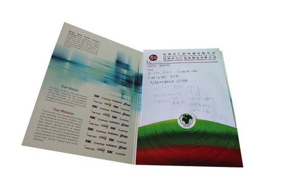 AI / PDF / CDR fashion Eco handmade paper file PP stationery folder