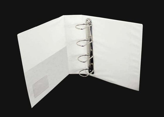 Office Stationery Eco Friendly Hardcover 4 Hole Pvc Ring Binder Folder