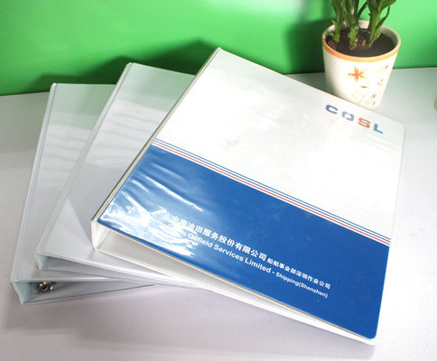 Environmental Friendly Paper Office Files And Folders With Ring Binder