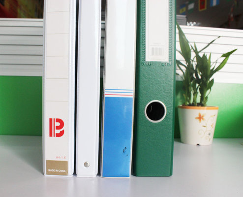 Environmental Friendly Paper Office Files And Folders With Ring Binder