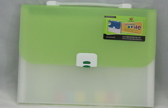 Accordion file bag with 12 pockets design for office usage