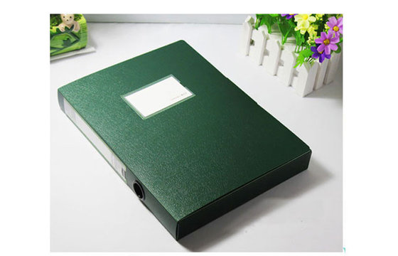 Black plastic polypropylene Plastic Document Folder of bottom clousure